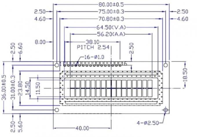 Blue Color 16 x 2 Character LCD Module 3.3v TN / STN Mode Parallel ... Blue Color 16 x 2 Character LCD Module 3.3v TN / STN Mode Parallel ...