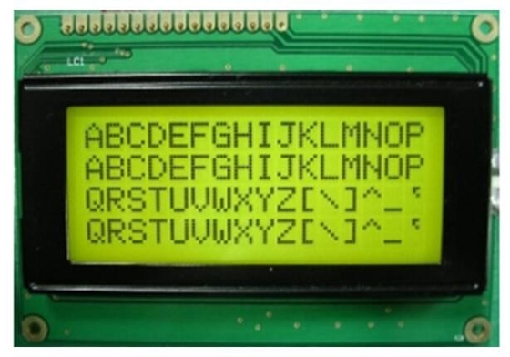1602 STN Yellow Green Character LCD Display Module White LED Backlight 1602 STN Yellow Green Character LCD Display Module White LED Backlight
